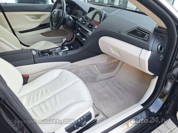 Melns BMW 6 Series 2015 Tallina, ar dzinēja tilpumu 3.00 L un nobraukumu 189 tūkst. km par 18500 €, foto 8 vietnē AUTOMOTO.COM.LV