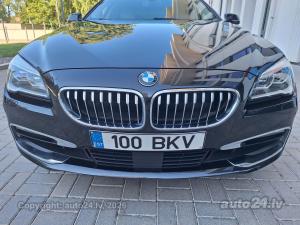 Black BMW 6 Series 2015 in Tallinn, with an engine capacity of 3.00 L and mileage of 189 thousand km for 18500 €, photo 10 on AUTOMOTO.COM.LV