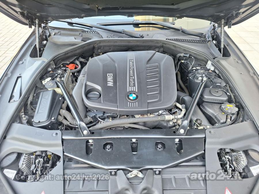 Black BMW 6 Series 2015 in Tallinn, with an engine capacity of 3.00 L and mileage of 189 thousand km for 18500 €, photo 12 on AUTOMOTO.COM.LV