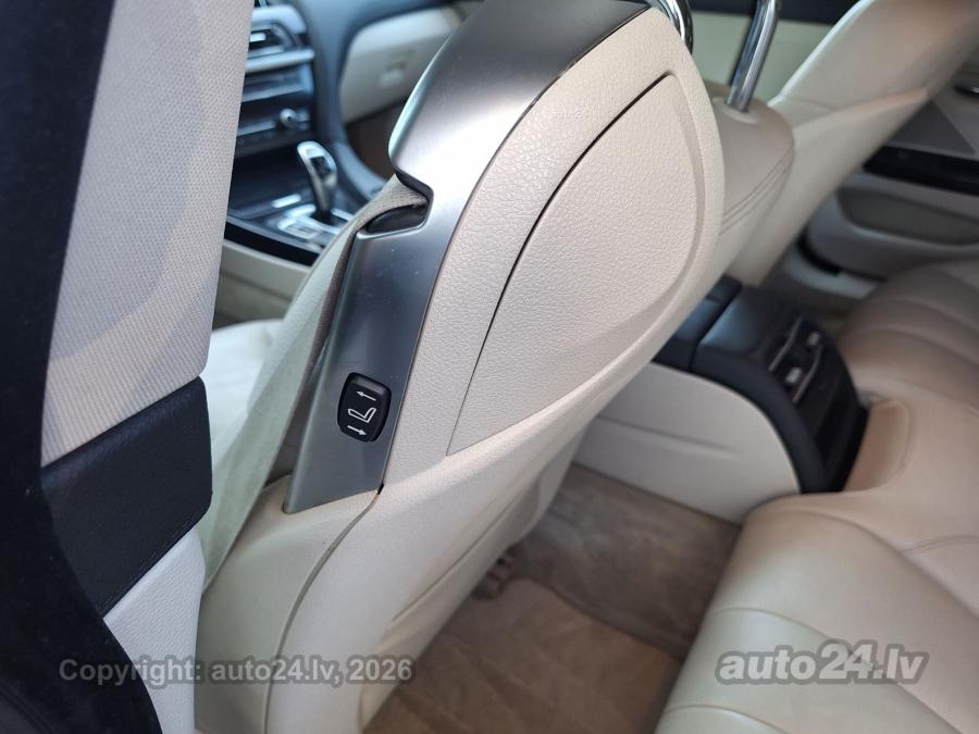 Black BMW 6 Series 2015 in Tallinn, with an engine capacity of 3.00 L and mileage of 189 thousand km for 18500 €, photo 13 on AUTOMOTO.COM.LV
