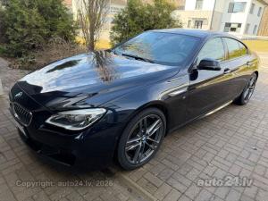 Melns BMW 6 Series 2016 Tallina, ar dzinēja tilpumu 3.00 L un nobraukumu 250 tūkst. km par 23999 €, foto  vietnē AUTOMOTO.COM.LV