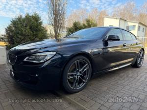 Black BMW 6 Series 2016 in Tallinn, with an engine capacity of 3.00 L and mileage of 250 thousand km for 23999 €, photo 2 on AUTOMOTO.COM.LV