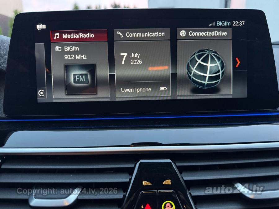 Melns BMW 6 Series 2018 Tallina, ar dzinēja tilpumu 3.00 L un nobraukumu 171 tūkst. km par 23500 €, foto 14 vietnē AUTOMOTO.COM.LV