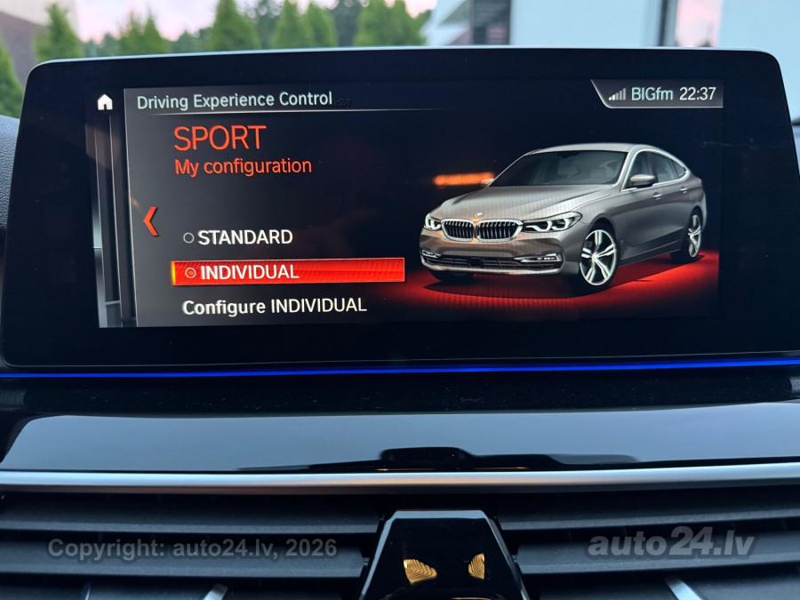 Melns BMW 6 Series 2018 Tallina, ar dzinēja tilpumu 3.00 L un nobraukumu 171 tūkst. km par 23500 €, foto 15 vietnē AUTOMOTO.COM.LV
