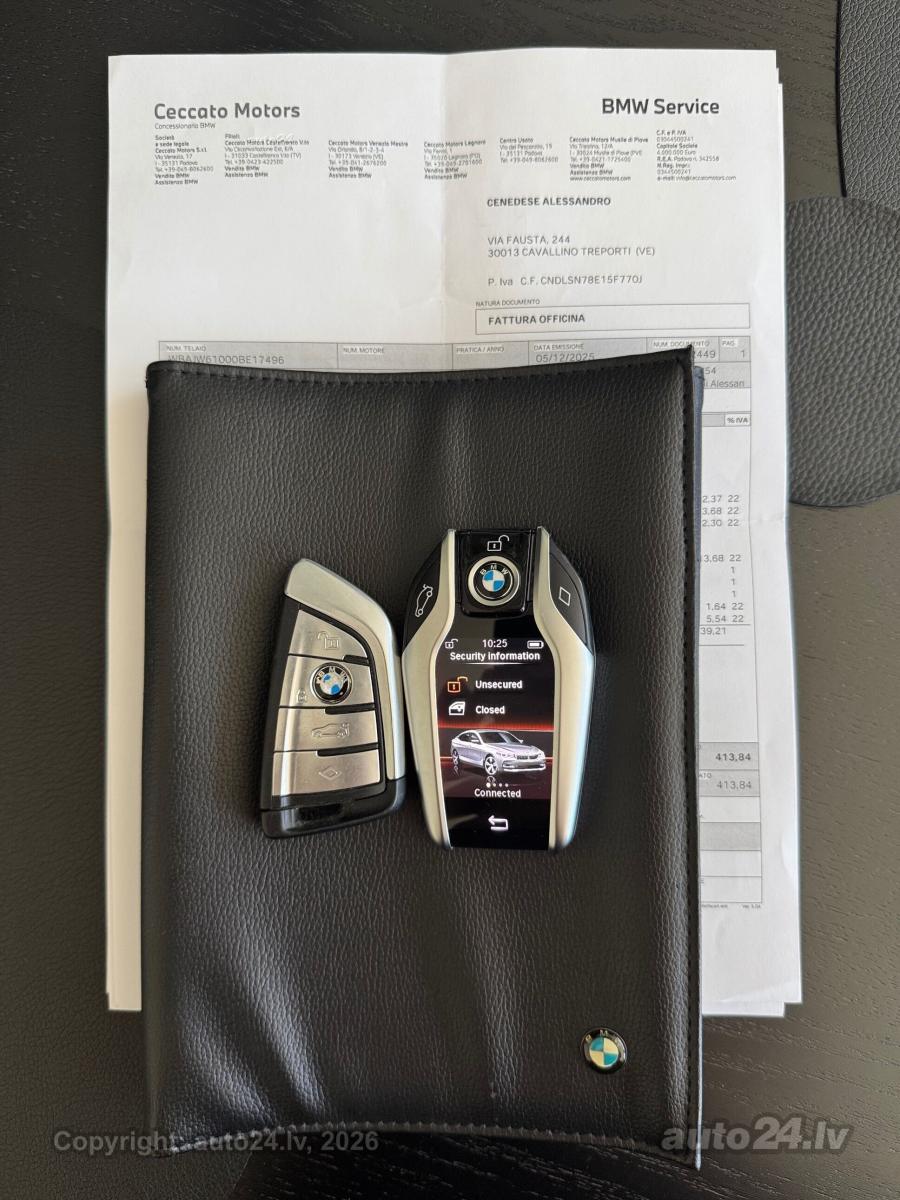Melns BMW 6 Series 2018 Tallina, ar dzinēja tilpumu 3.00 L un nobraukumu 171 tūkst. km par 23500 €, foto 22 vietnē AUTOMOTO.COM.LV