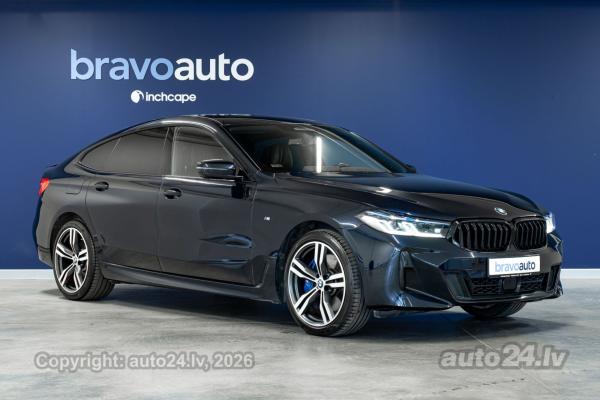 Black BMW 6 Series 2023 in Tallinn, with an engine capacity of 3.00 L and mileage of 45 thousand km for 57900 €, photo 2 on AUTOMOTO.COM.LV
