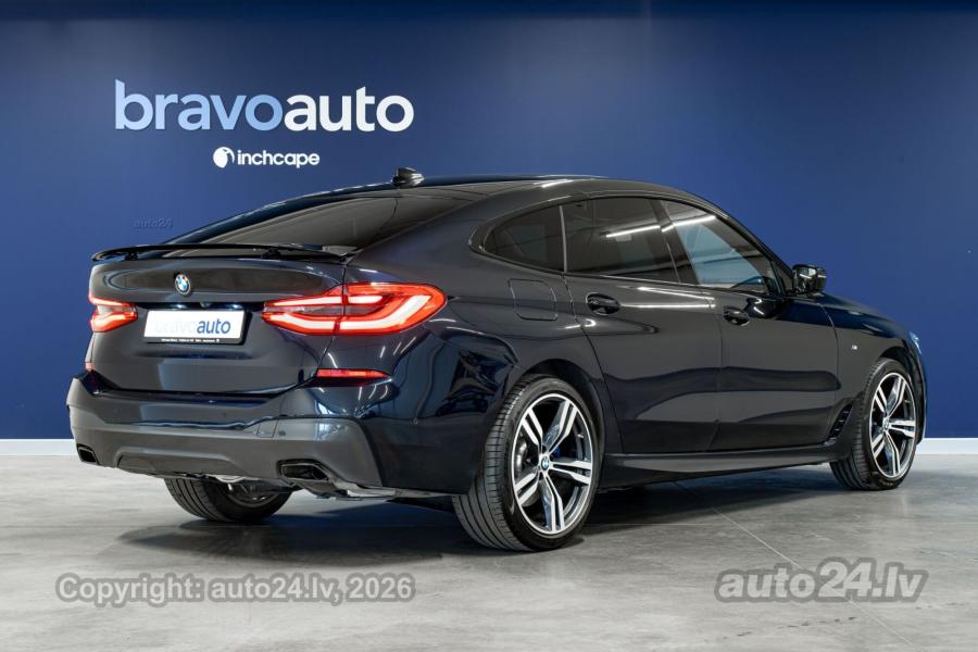 Black BMW 6 Series 2023 in Tallinn, with an engine capacity of 3.00 L and mileage of 45 thousand km for 57900 €, photo 4 on AUTOMOTO.COM.LV