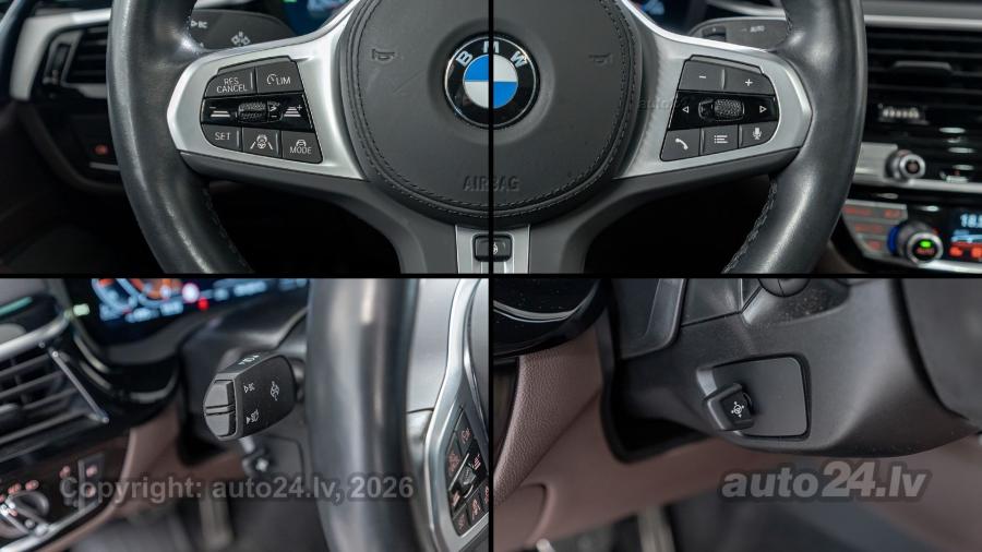 Black BMW 6 Series 2023 in Tallinn, with an engine capacity of 3.00 L and mileage of 45 thousand km for 57900 €, photo 17 on AUTOMOTO.COM.LV