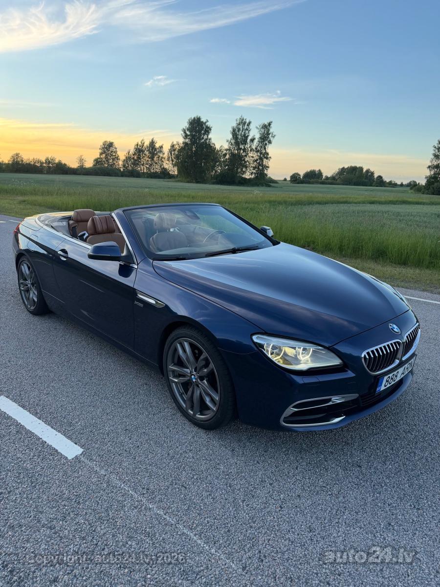 Blue BMW 6 Series 2015 in Tartu, with an engine capacity of 3.00 L and mileage of 289 thousand km for 19900 €, photo 1 on AUTOMOTO.COM.LV