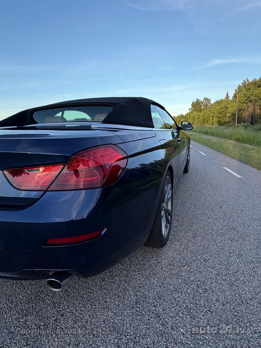 Blue BMW 6 Series 2015 in Tartu, with an engine capacity of 3.00 L and mileage of 289 thousand km for 19900 €, photo 6 on AUTOMOTO.COM.LV