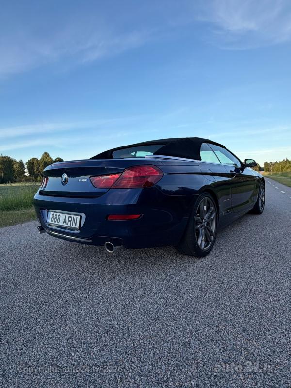 Blue BMW 6 Series 2015 in Tartu, with an engine capacity of 3.00 L and mileage of 289 thousand km for 19900 €, photo 6 on AUTOMOTO.COM.LV
