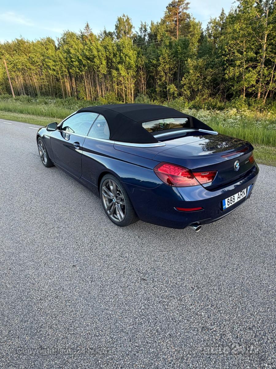 Blue BMW 6 Series 2015 in Tartu, with an engine capacity of 3.00 L and mileage of 289 thousand km for 19900 €, photo 8 on AUTOMOTO.COM.LV