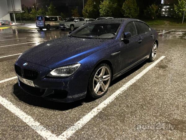 Zils BMW 6 Series 2014 Tallina, ar dzinēja tilpumu 3.00 L un nobraukumu 194 tūkst. km par 17950 €, foto 1 vietnē AUTOMOTO.COM.LV
