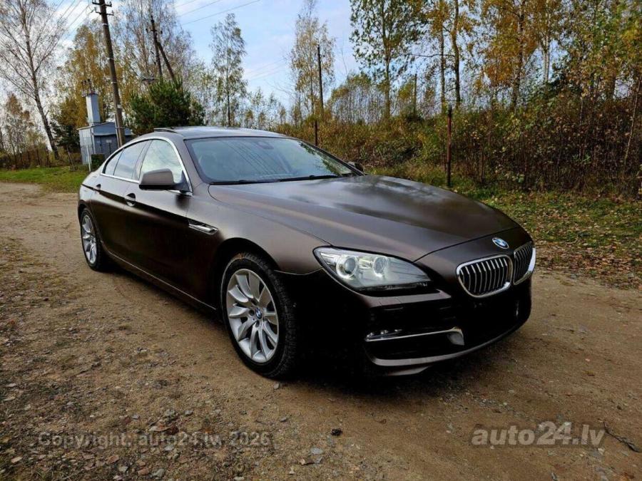 Brown BMW 6 Series 2012 in Daugavpils, with an engine capacity of 3.00 L and mileage of 189 thousand km for 14900 €, photo 8 on AUTOMOTO.COM.LV