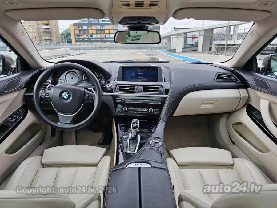 Brown BMW 6 Series 2012 in Daugavpils, with an engine capacity of 3.00 L and mileage of 189 thousand km for 14900 €, photo 11 on AUTOMOTO.COM.LV