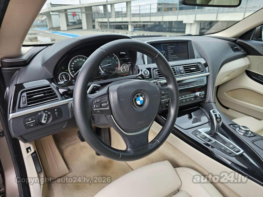 Brown BMW 6 Series 2012 in Daugavpils, with an engine capacity of 3.00 L and mileage of 189 thousand km for 14900 €, photo 16 on AUTOMOTO.COM.LV