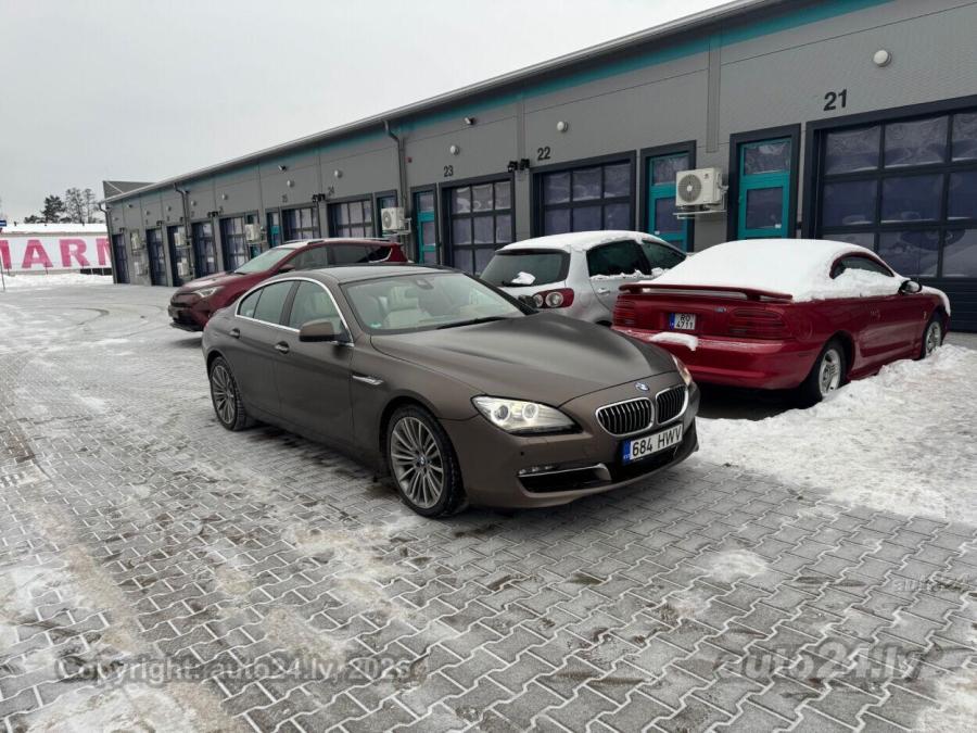 Brown BMW 6 Series 2012 in Tallinn, with an engine capacity of 3.00 L and mileage of 150 thousand km for 19500 €, photo 2 on AUTOMOTO.COM.LV