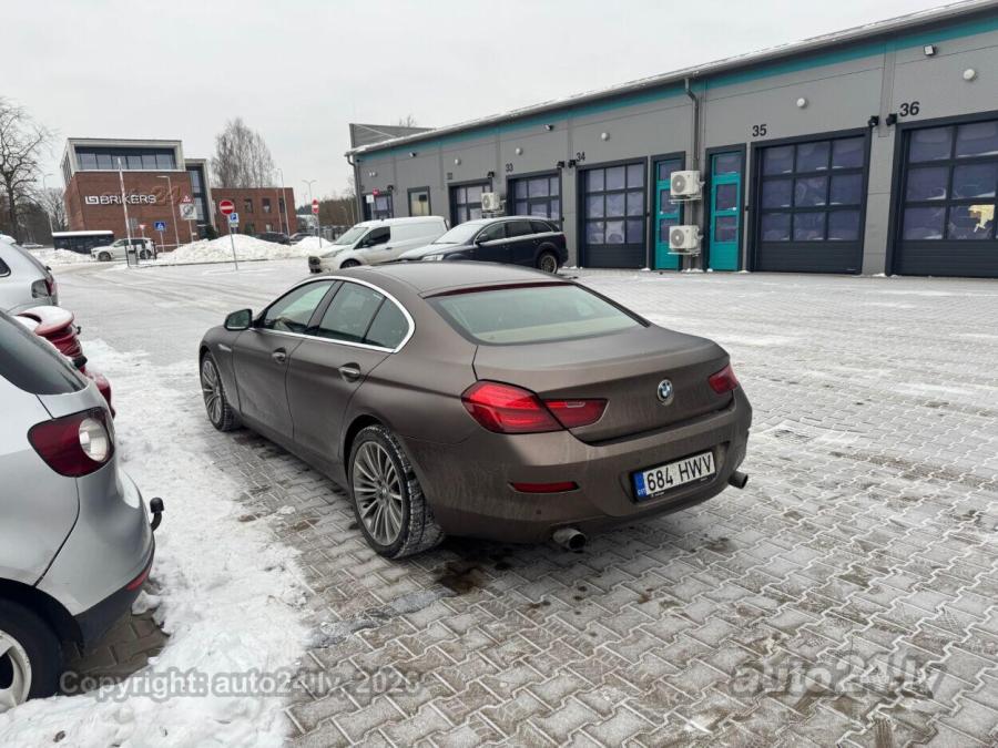 Brown BMW 6 Series 2012 in Tallinn, with an engine capacity of 3.00 L and mileage of 150 thousand km for 19500 €, photo 5 on AUTOMOTO.COM.LV