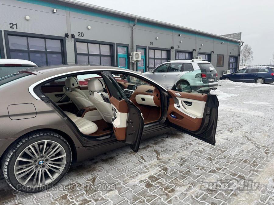 Brown BMW 6 Series 2012 in Tallinn, with an engine capacity of 3.00 L and mileage of 150 thousand km for 19500 €, photo 7 on AUTOMOTO.COM.LV