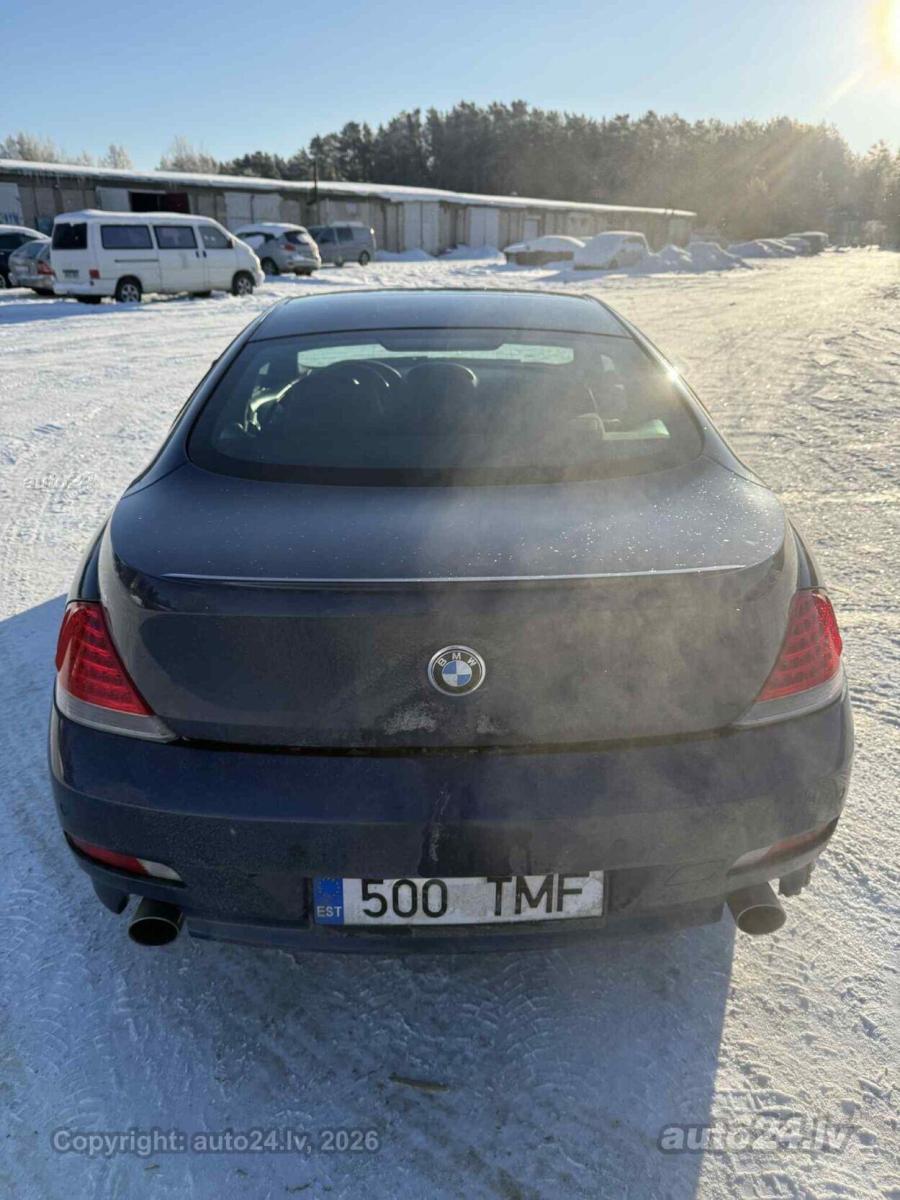 BMW 6 Series 2004 Tallina, ar dzinēja tilpumu 4.40 L un nobraukumu 0 tūkst. km par 8000 €, foto 5 vietnē AUTOMOTO.COM.LV