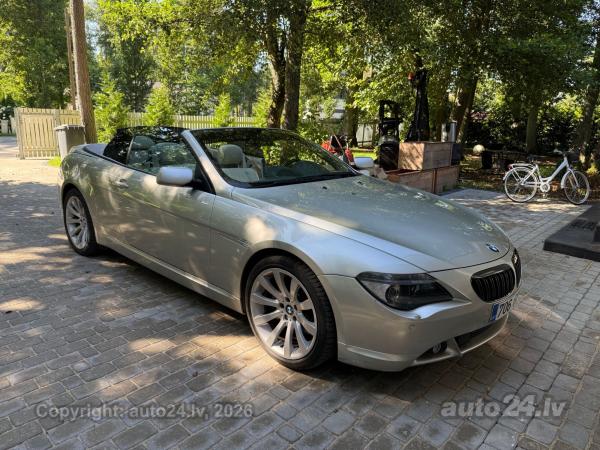 Grey BMW 6 Series 2004 in Tallinn, with an engine capacity of 4.40 L and mileage of 279 thousand km for 13500 €, photo 1 on AUTOMOTO.COM.LV