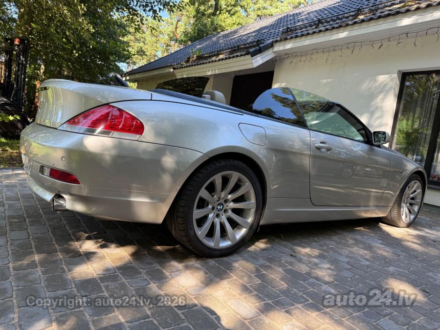 Pelēks BMW 6 Series 2004 Tallina, ar dzinēja tilpumu 4.40 L un nobraukumu 279 tūkst. km par 13500 €, foto 5 vietnē AUTOMOTO.COM.LV