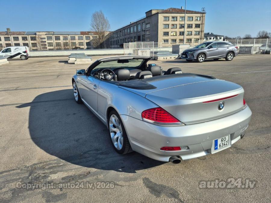 Grey BMW 6 Series 2005 in Riga, with an engine capacity of 0.00 L and mileage of 170 thousand km for 8200 €, photo 8 on AUTOMOTO.COM.LV