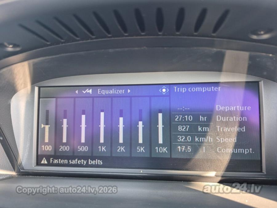 Grey BMW 6 Series 2005 in Riga, with an engine capacity of 0.00 L and mileage of 170 thousand km for 8200 €, photo 11 on AUTOMOTO.COM.LV