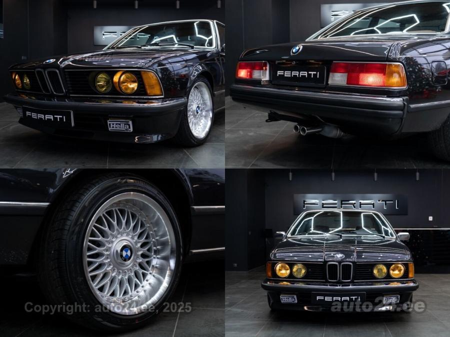 Pelēks BMW 6 Series 1985 Tallina, ar dzinēja tilpumu 3.40 L un nobraukumu 105 tūkst. km par 24900 €, foto 3 vietnē AUTOMOTO.COM.LV