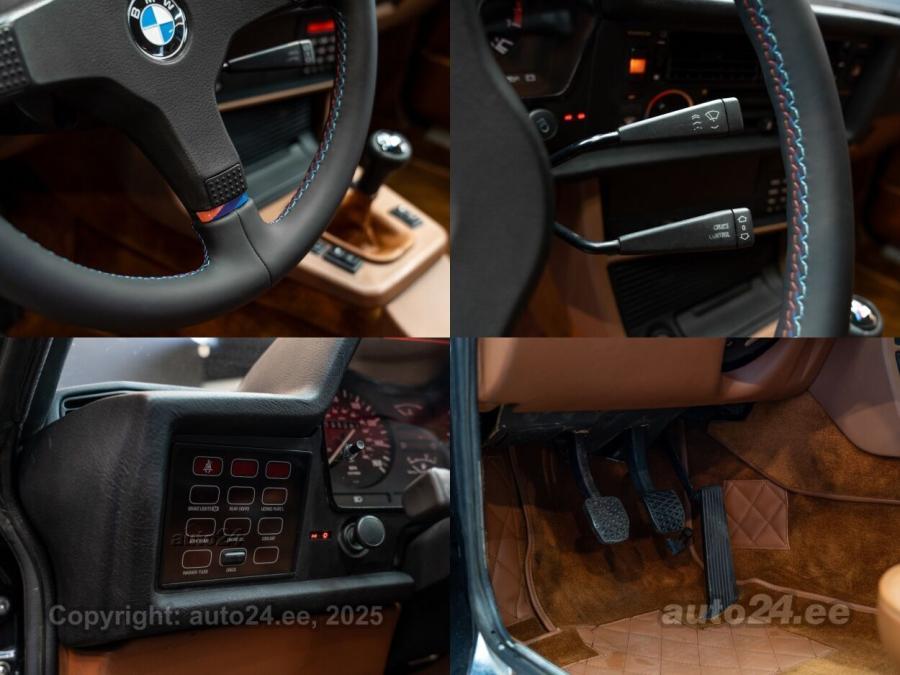 Pelēks BMW 6 Series 1985 Tallina, ar dzinēja tilpumu 3.40 L un nobraukumu 105 tūkst. km par 24900 €, foto 12 vietnē AUTOMOTO.COM.LV