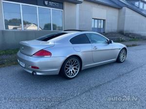 Pelēks BMW 6 Series 2004 Tallina, ar dzinēja tilpumu 3.00 L un nobraukumu 220 tūkst. km par 9900 €, foto  vietnē AUTOMOTO.COM.LV