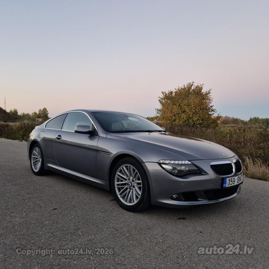 Pelēks BMW 6 Series 2008 Tartu, ar dzinēja tilpumu 3.00 L un nobraukumu 290 tūkst. km par 6550 €, foto 1 vietnē AUTOMOTO.COM.LV