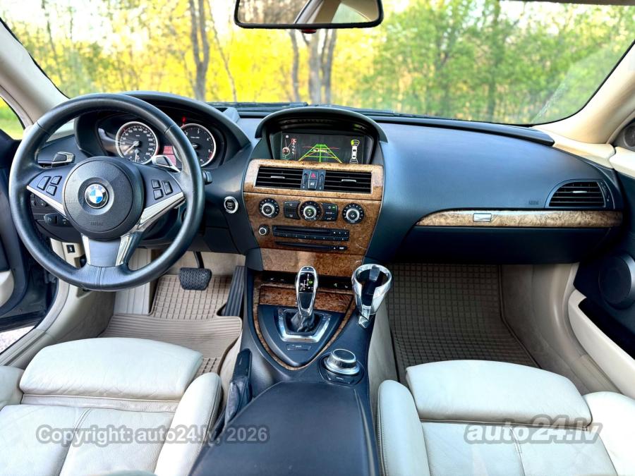 Pelēks BMW 6 Series 2009 Tallina, ar dzinēja tilpumu 3.00 L un nobraukumu 246 tūkst. km par 11900 €, foto 12 vietnē AUTOMOTO.COM.LV