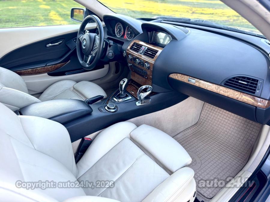 Pelēks BMW 6 Series 2009 Tallina, ar dzinēja tilpumu 3.00 L un nobraukumu 246 tūkst. km par 11900 €, foto 17 vietnē AUTOMOTO.COM.LV