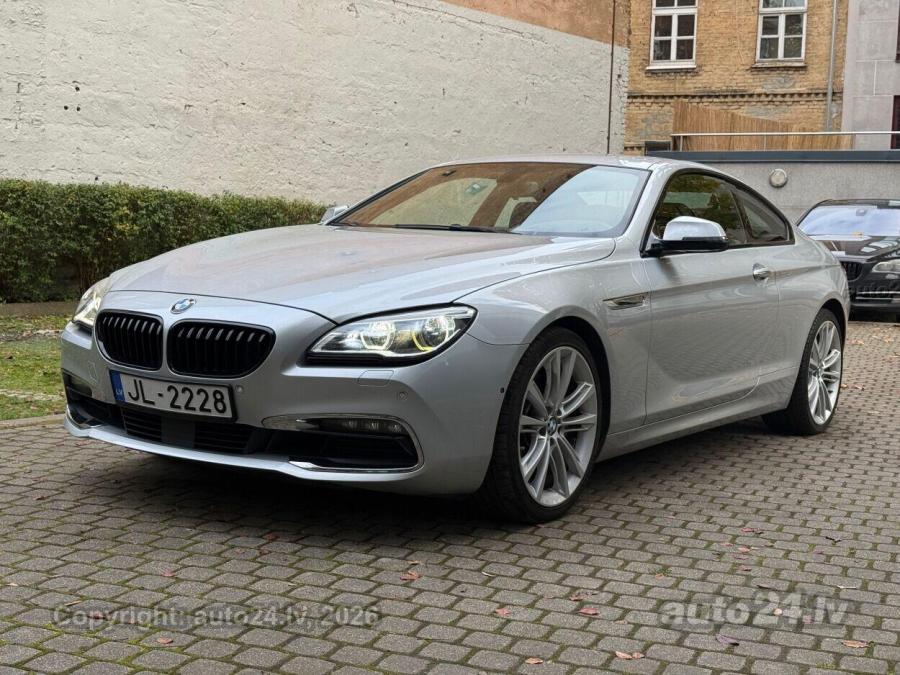 Pelēks BMW 6 Series 2015 Rīga, ar dzinēja tilpumu 3.00 L un nobraukumu 115 tūkst. km par 24000 €, foto 2 vietnē AUTOMOTO.COM.LV
