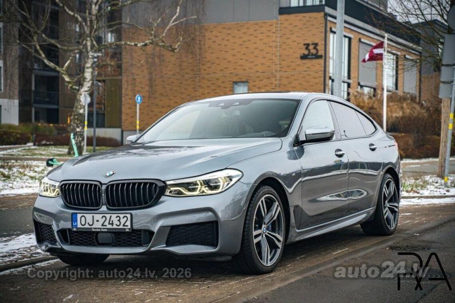 Grey BMW 6 Series 2018 in Riga, with an engine capacity of 3.00 L and mileage of 201 thousand km for 25990 €, photo 1 on AUTOMOTO.COM.LV