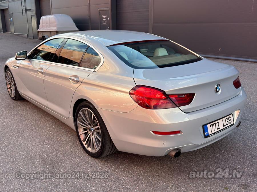 Pelēks BMW 6 Series 2012 Tallina, ar dzinēja tilpumu 3.00 L un nobraukumu 142 tūkst. km par 25000 €, foto 6 vietnē AUTOMOTO.COM.LV