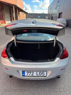 Pelēks BMW 6 Series 2012 Tallina, ar dzinēja tilpumu 3.00 L un nobraukumu 142 tūkst. km par 25000 €, foto 14 vietnē AUTOMOTO.COM.LV