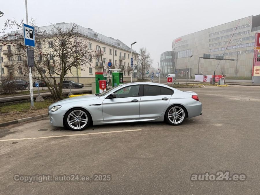 Grey BMW 6 Series 2014 in Tallinn, with an engine capacity of 3.00 L and mileage of 190 thousand km for 22500 €, photo 13 on AUTOMOTO.COM.LV