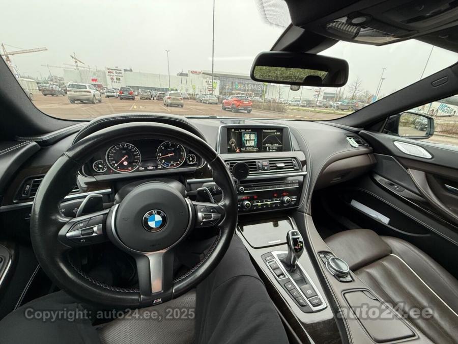 Grey BMW 6 Series 2014 in Tallinn, with an engine capacity of 3.00 L and mileage of 190 thousand km for 22500 €, photo 15 on AUTOMOTO.COM.LV