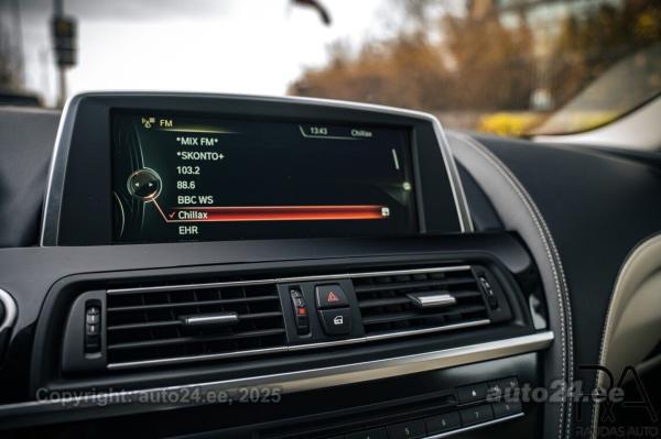Серый БМВ 6 Серия 2014 в Рига, объемом двигателя 3.00 л и пробегом 123 тыс. км за 20990 €, фото 11 на AUTOMOTO.COM.LV