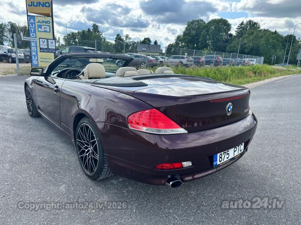 Red BMW 6 Series 2007 in Tartu, with an engine capacity of 4.80 L and mileage of 203 thousand km for 12490 €, photo 4 on AUTOMOTO.COM.LV
