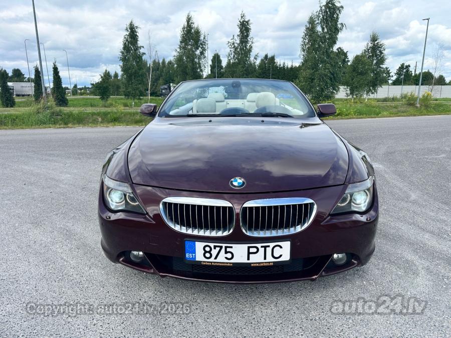 Красный БМВ 6 Серия 2007 в Тарту, объемом двигателя 4.80 л и пробегом 203 тыс. км за 12490 €, фото 8 на AUTOMOTO.COM.LV