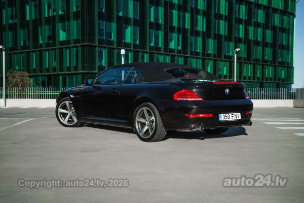 Red BMW 6 Series 2008 in Tallinn, with an engine capacity of 3.00 L and mileage of 139 thousand km for 15900 €, photo 6 on AUTOMOTO.COM.LV