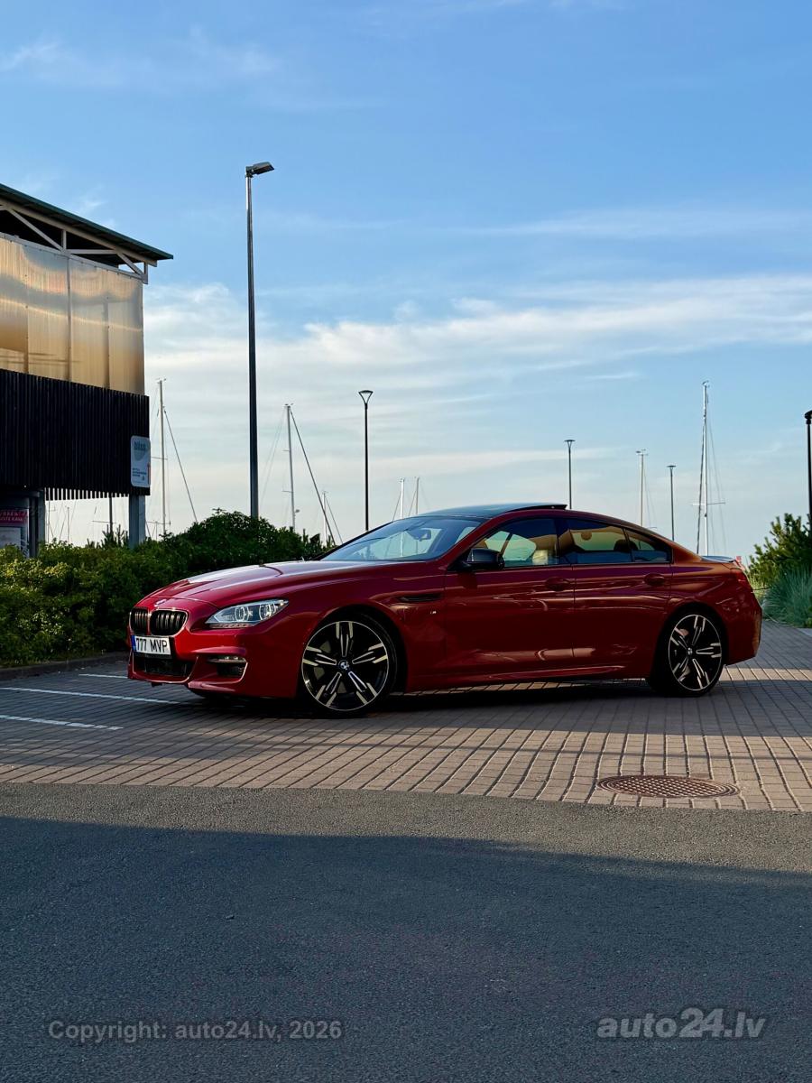 Red BMW 6 Series 2014 in Tallinn, with an engine capacity of 3.00 L and mileage of 330 thousand km for 19999 €, photo 1 on AUTOMOTO.COM.LV