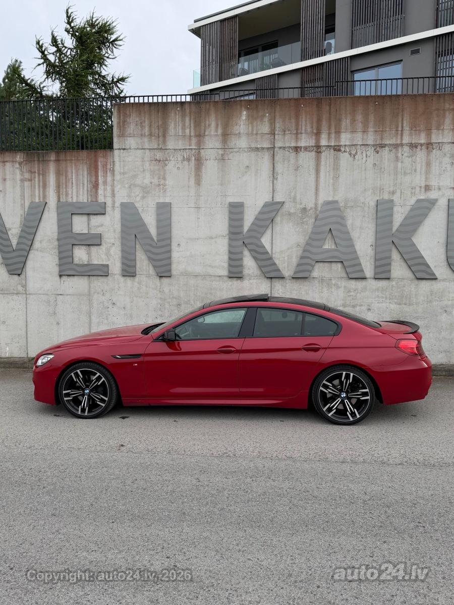 Red BMW 6 Series 2014 in Tallinn, with an engine capacity of 3.00 L and mileage of 330 thousand km for 19999 €, photo 5 on AUTOMOTO.COM.LV