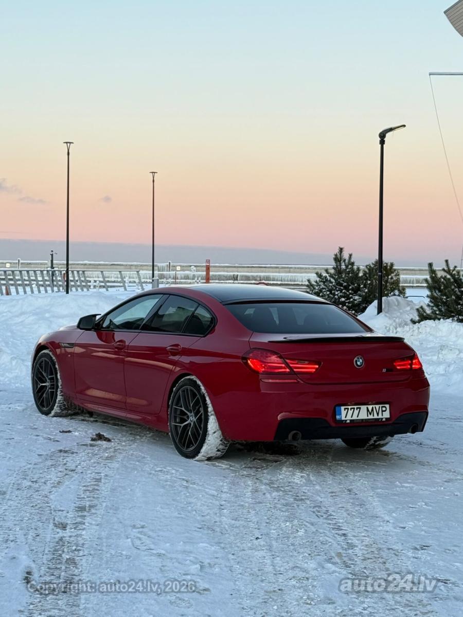 Red BMW 6 Series 2014 in Tallinn, with an engine capacity of 3.00 L and mileage of 330 thousand km for 19999 €, photo 9 on AUTOMOTO.COM.LV