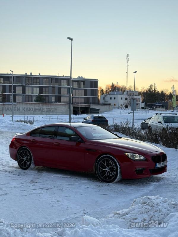Red BMW 6 Series 2014 in Tallinn, with an engine capacity of 3.00 L and mileage of 330 thousand km for 19999 €, photo 9 on AUTOMOTO.COM.LV
