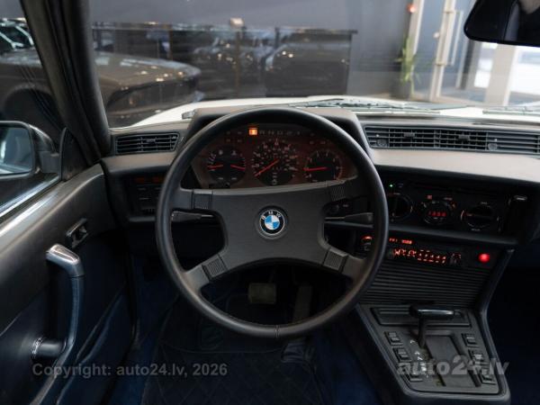 White BMW 6 Series 1981 in Tallinn, with an engine capacity of 3.40 L and mileage of 75 thousand km for 26900 €, photo 7 on AUTOMOTO.COM.LV