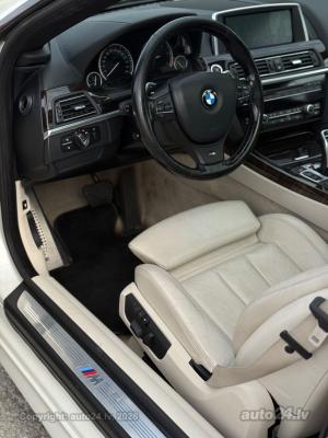White BMW 6 Series 2012 in Tallinn, with an engine capacity of 3.00 L and mileage of 255 thousand km for 22500 €, photo 14 on AUTOMOTO.COM.LV